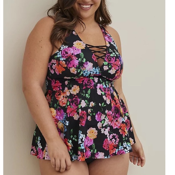 torrid | Swim | Torrid Nwt Xo Plunge Swim Tankini Bottom Set | Poshmark
